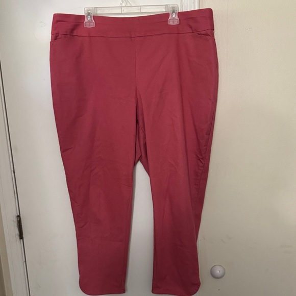croft & barrow | Pants & Jumpsuits | Croft Barrow Womens Rose Cropped ...